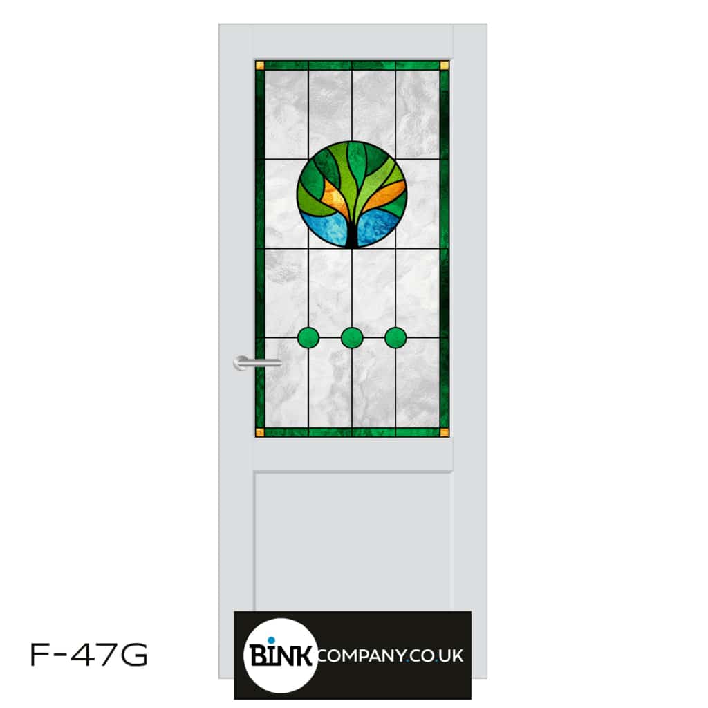 Stained Glass Window Film 47g Bink Company