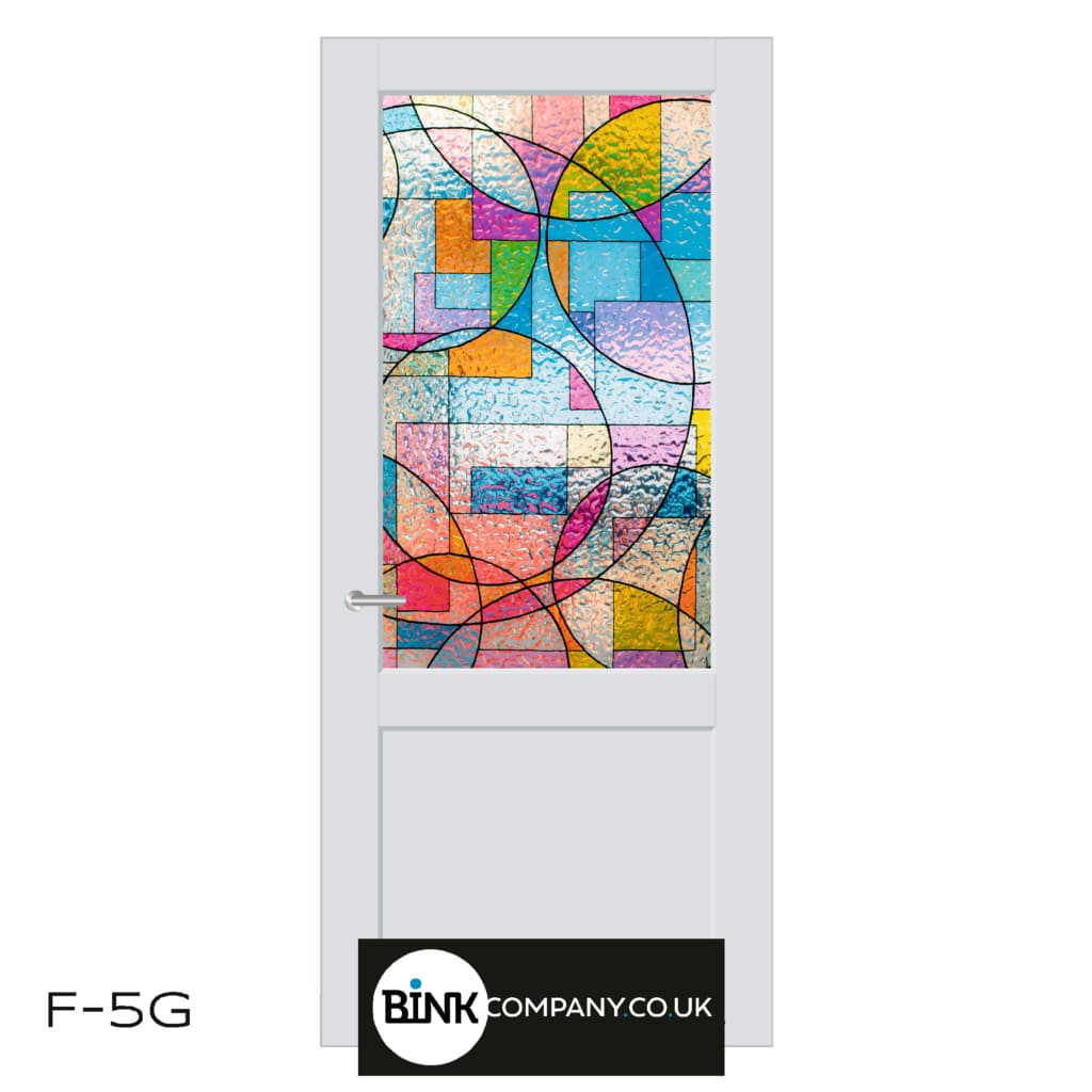 Stained glass window film 5g - Bink Company