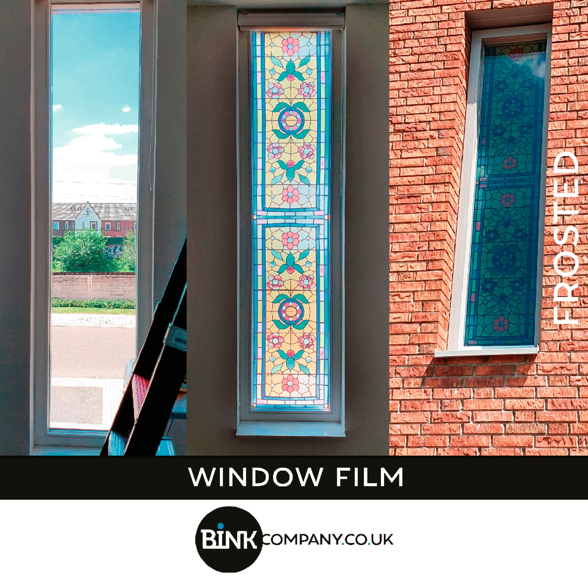 Stained glass window film 3g - Bink Company